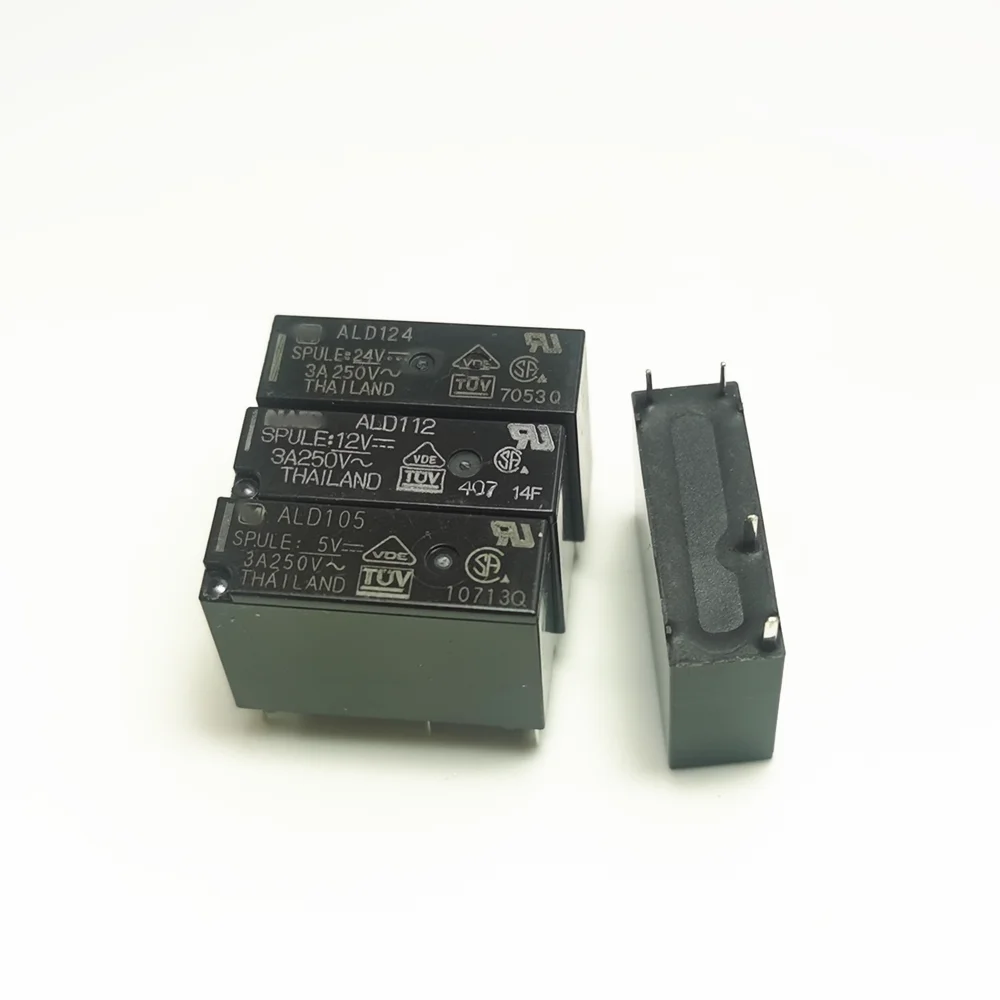 2PCS/Lot Relay ALDP105 ALDP112 ALDP124 5A 4PIN ALD105 ALD112 ALD124 3A ...