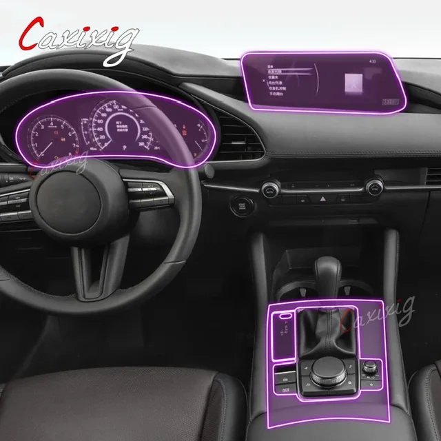 Motorcycle Dashboard Decorations LAVIYE Car Interior Film Dashboard ...