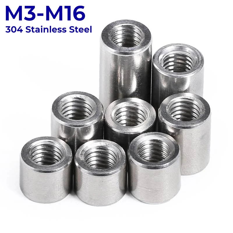 M3 M4 M5 M6 M8 M10 M12 M14 M16 304 Stainless Steel Extend Long Lengthen ...