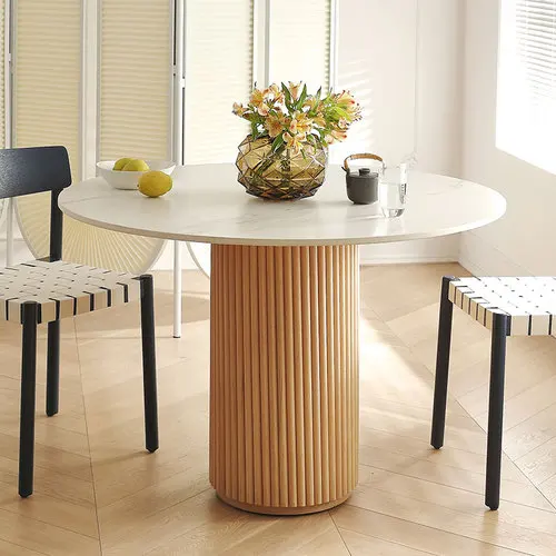 Small Round Japanese Style Dining Table