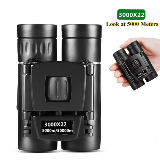 800x25 HD powerful binoculars folding mini telescope BAK4 5000m/5000m ...