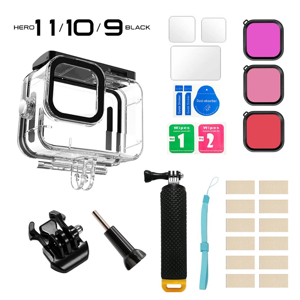 Waterproof-Case-for-GoPro-Hero-11-10-9-Black-Housing-with-Anti-Fog ...