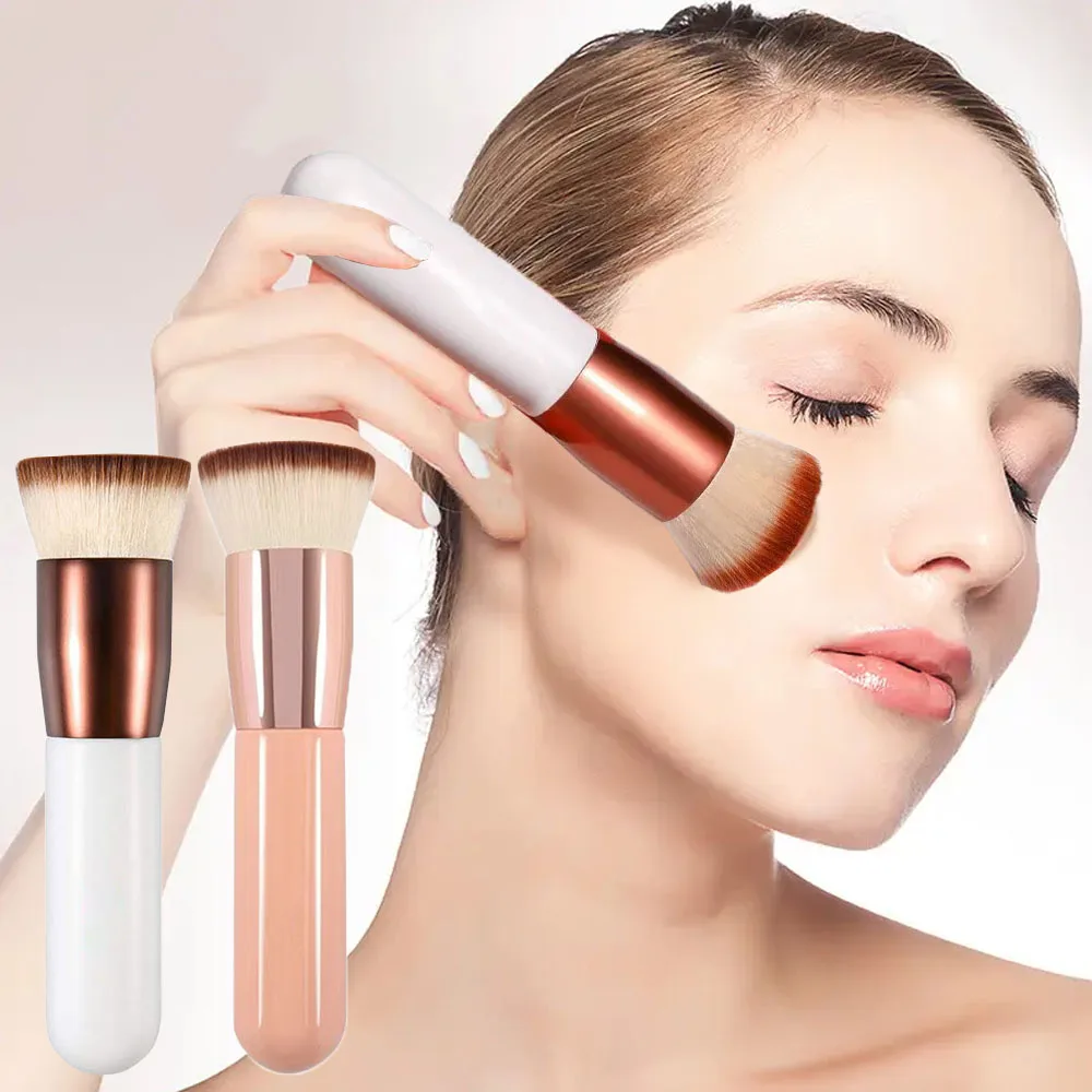 1pcs-Foundation-Makeup-Brush-Flat-Top-BB-Cream-Smudge-Brush-Soft ...