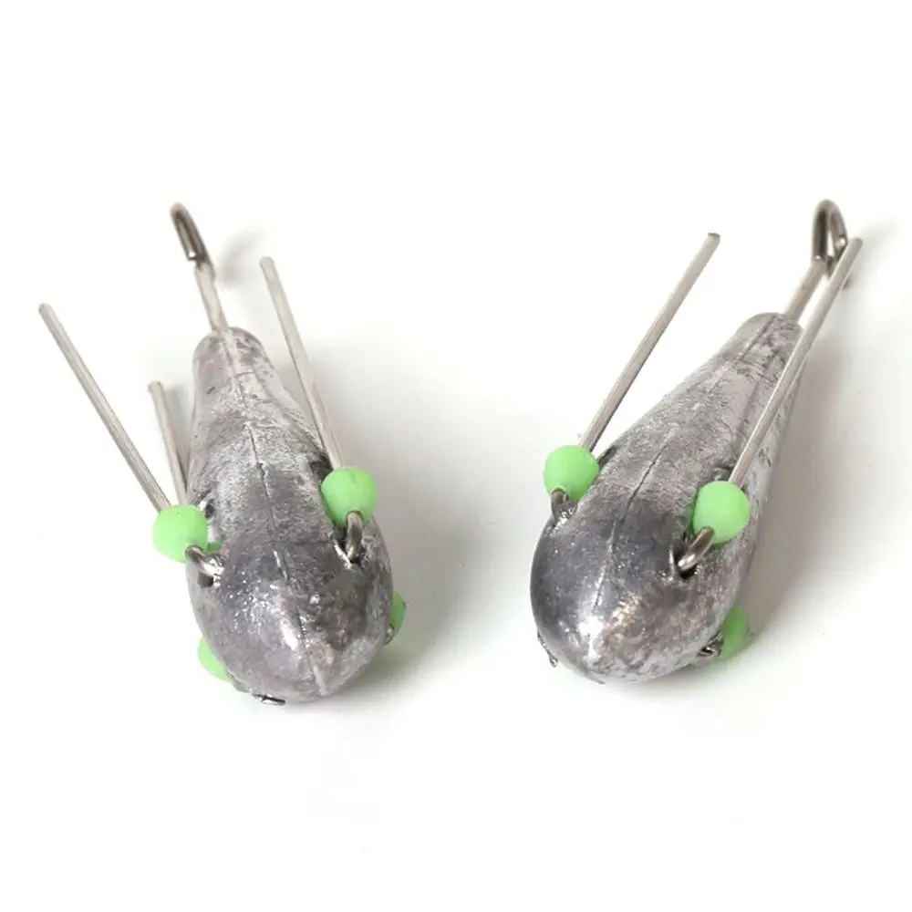Fishing Sinker Weights with luminous bead Wear-resistant Fishing ...