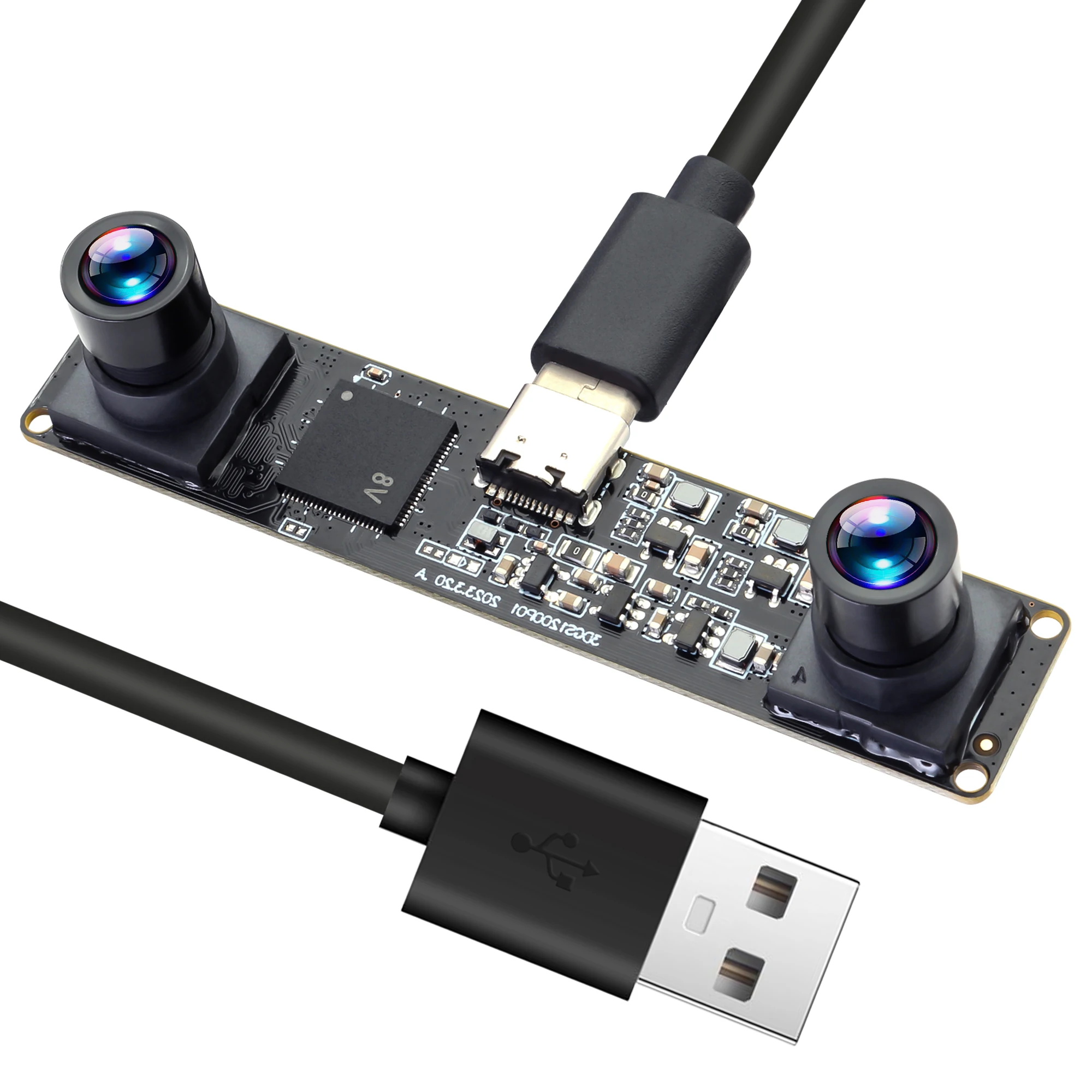 ELP-Global-Shutter-USB-Camera-Module-Synchronization-Dual-Lens-Webcam-High-Frame-30fps-60FPS ...