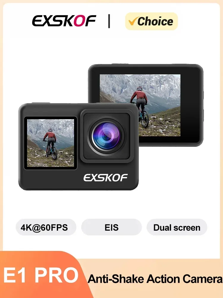 4K-60FPS-WIFI-Action-Camera-EXSKOF-E1-PRO-Electronic-Image-Stabilizer ...