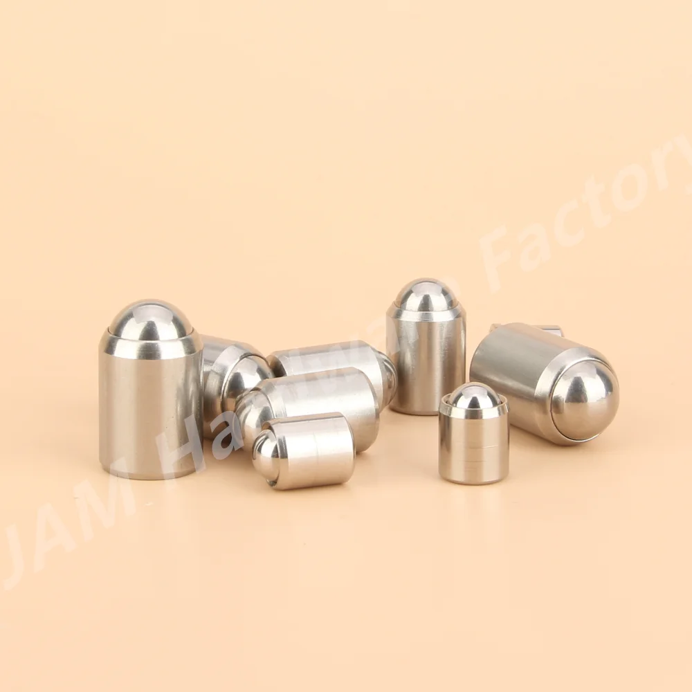MJ410.1-B/-SS Precision Positioning Stainless Steel Spring Loaded Brass ...