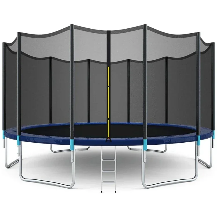 Stainless-Steel-Big-Round-Popular-Indoor-Outdoor-Trampolines-Park-10ft ...