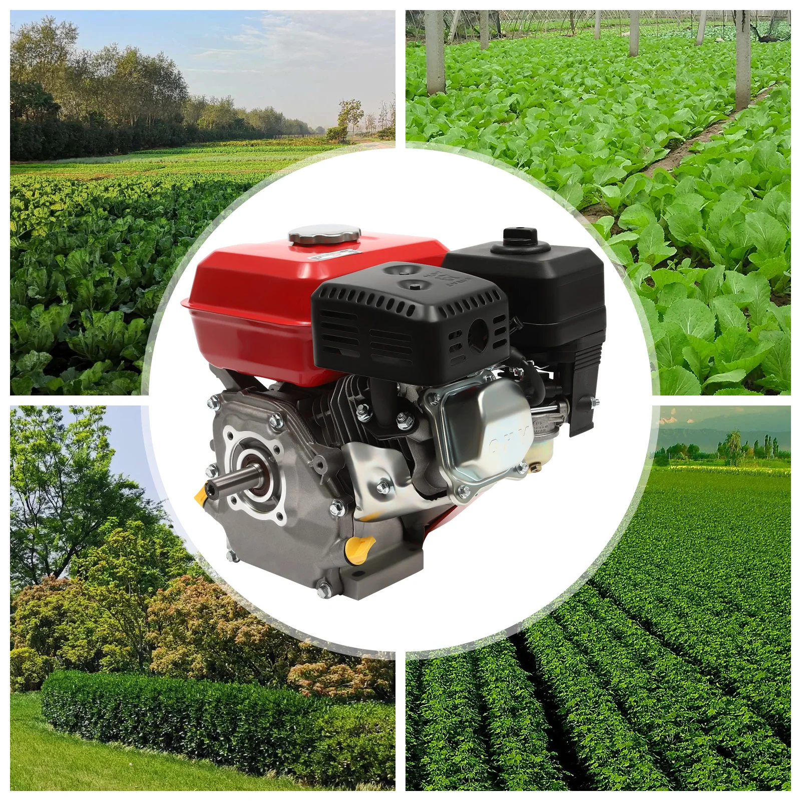 7-5HP-4Stroke-Petrol-Engine-Gasoline-Engine-Single-Cylinder-Engine-3600 ...