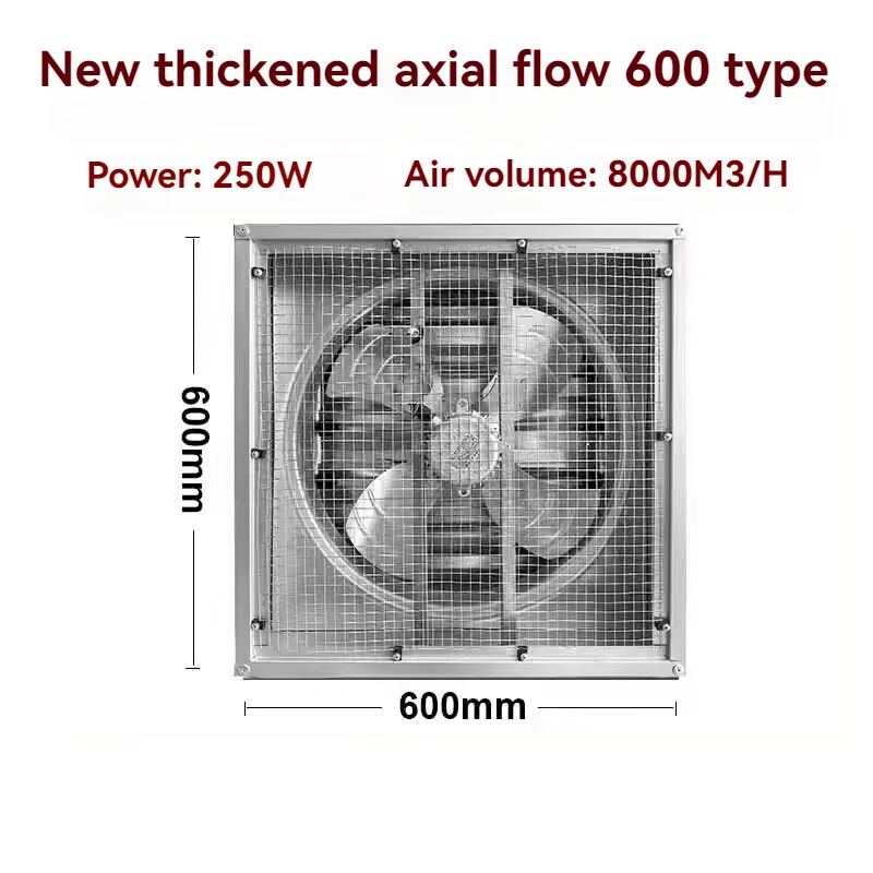 700-700-Industrial-Ventilator-Exhaust-Fan-Large-Air-Volume-Air ...