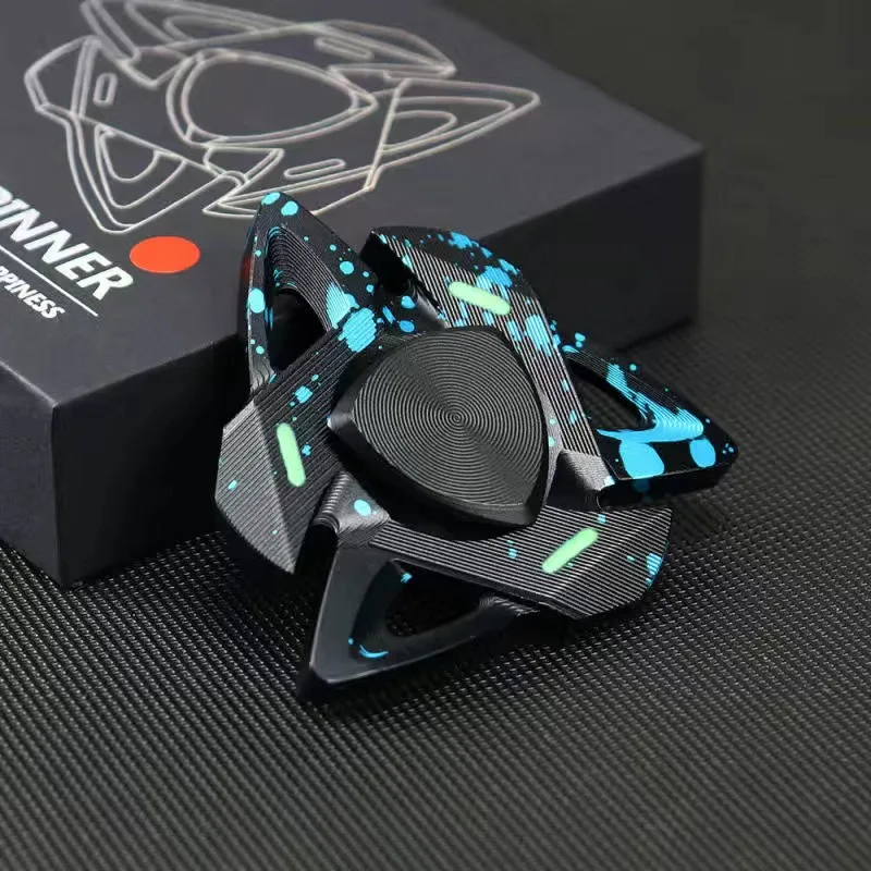 Multicolor-camouflage-Triangle-shape-pure-alloy-fingertip-gyroscope ...