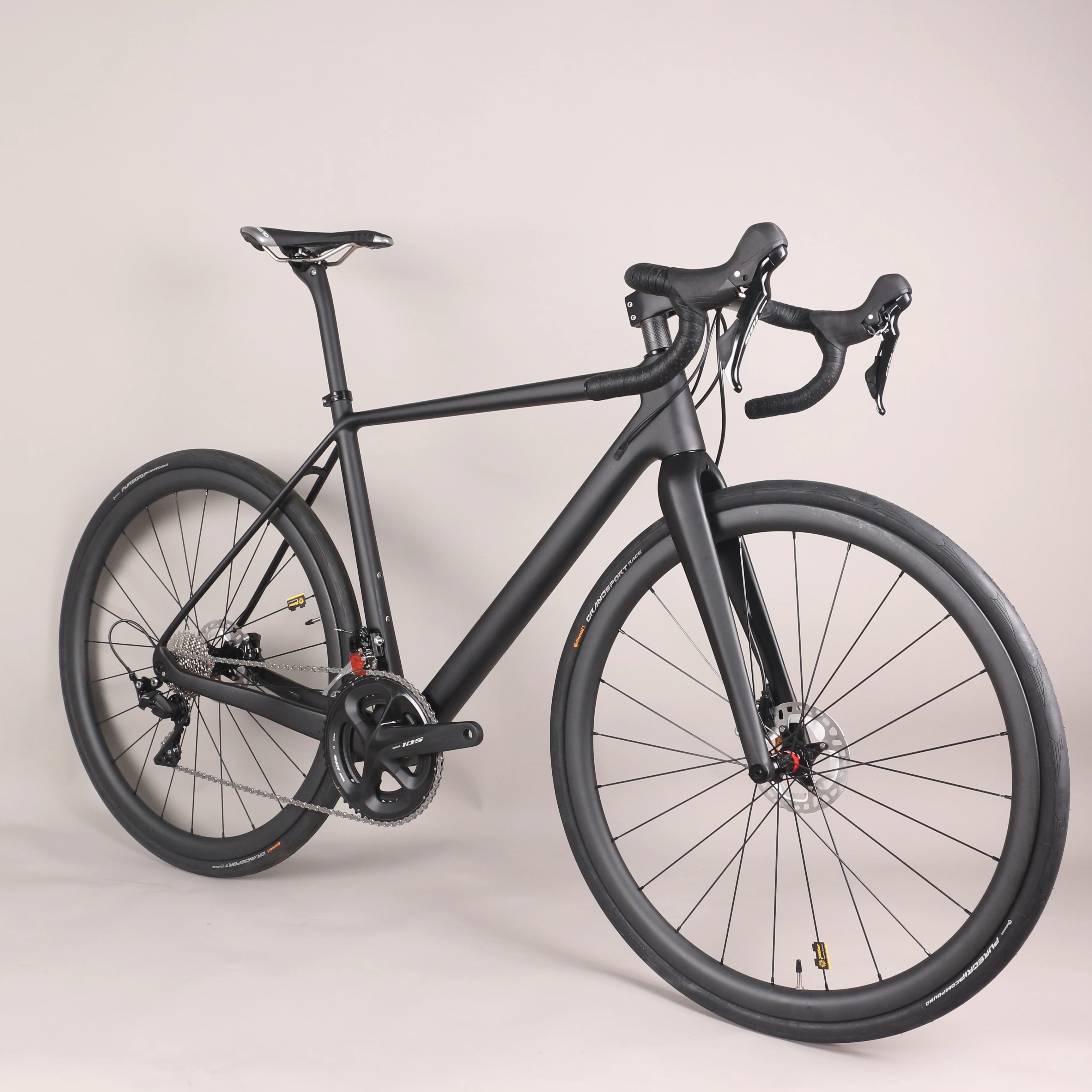 Carbon R7020 Gravel Bike Disc Brake, Através eixo, Rodas de alumínio ...