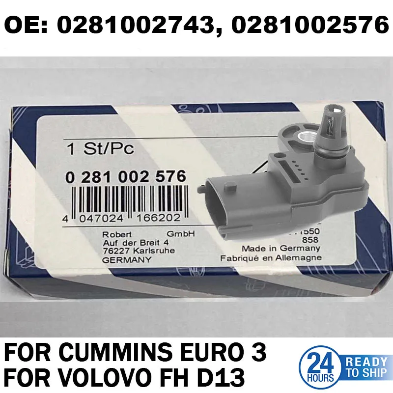 New-For-B-osch-0281002576-Original-MAP-Intake-Air-Manifold-Pressure ...