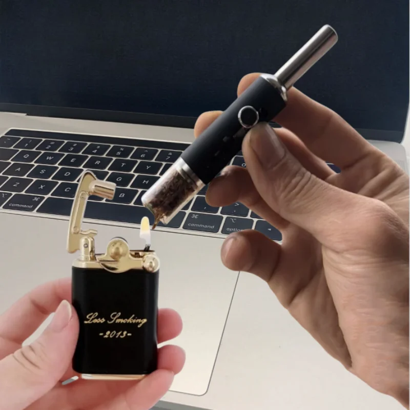 Upgrade-Piston-Type-Glass-Tobacco-Pipe-Mouth-Tip-Dry-Burning-Dry-Herb ...