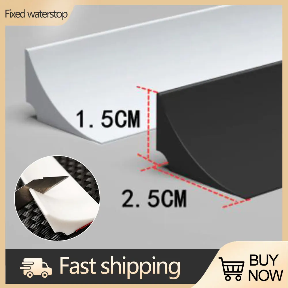 Silicone-Water-Barrier-Bathroom-Kitchen-Floor-Retaining-Waterproof ...