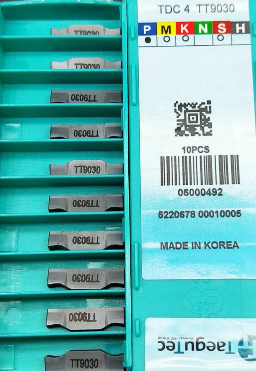 ORIGINAL 10PCS CARBIDE INSERT TDC 4 TT9030| | - AliExpress