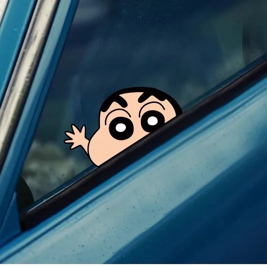 Outline Shin Chan Drawing Car Stickers: The Ultimate Guide for Anime ...