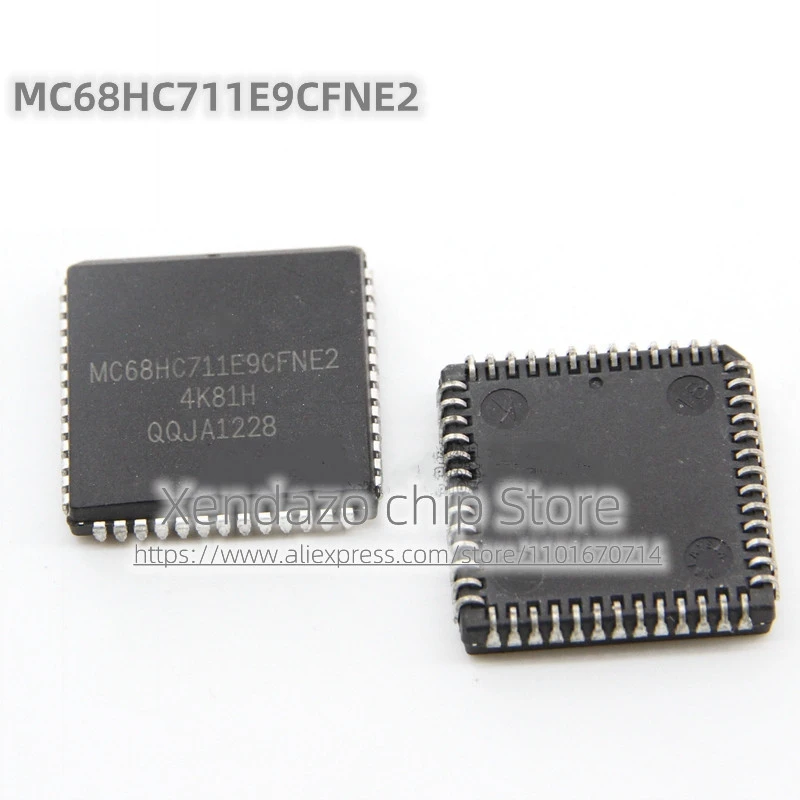 1pcs/lot MC68HC711E9CFNE2 MC68HC711E9 PLCC52 package 8 bit microcontroller chip| | - AliExpress