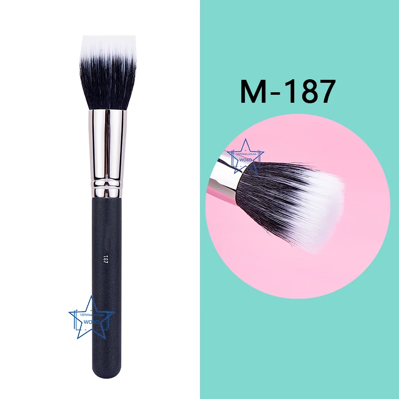M187 brocha grande para maquillaje, pincel para colorete en polvo ...