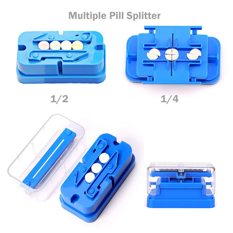 1PC-Multiple-Pill-Splitter-Stainless-Steel-Blade-Quartering-1-4-1-2 ...