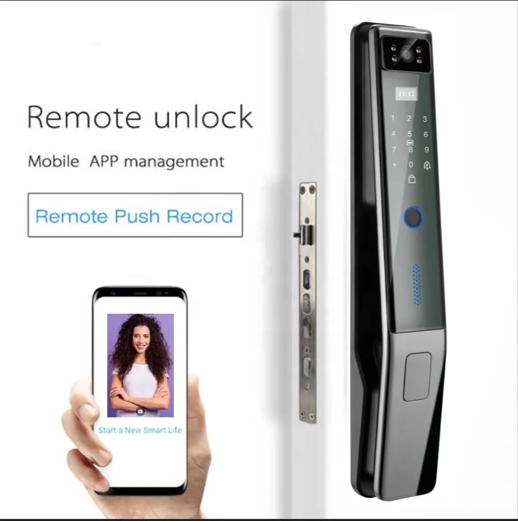 New-Smart-Home-Apartment-Wifi-Fingerprint-Automatic-Lock-password-Code ...