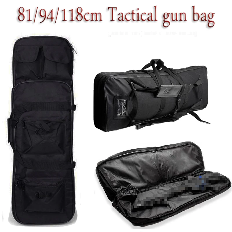 81 94 115cm Tactical Hunting Backpack Sniper Airsoft Rifle Square Gun ...