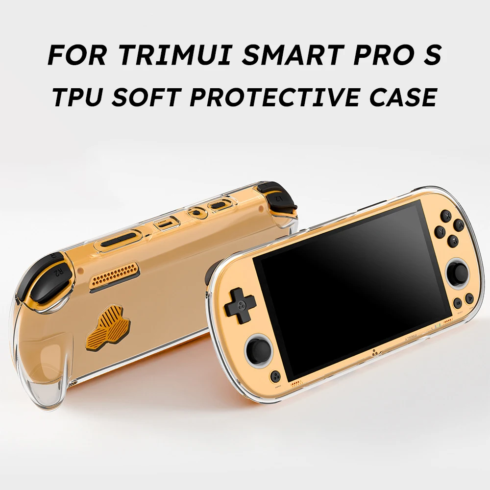 For Trimui Smart Pro S TPU Protective Case Wear-Resistant Waterproof ...
