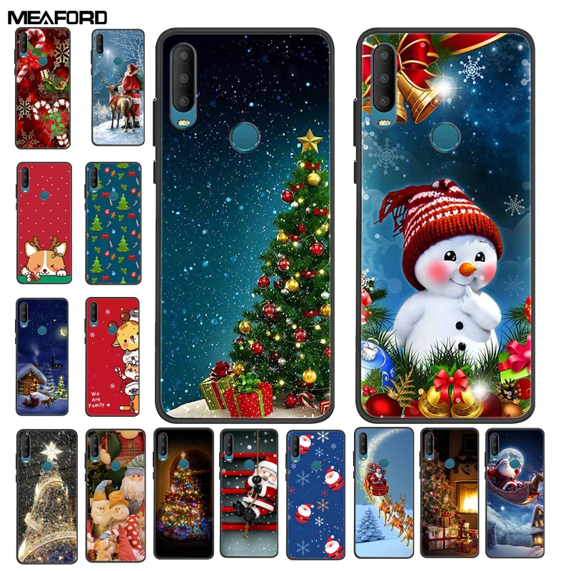 Christmas Cover For Alcatel 3L 2020 2021 Case 1L 1V 1S 1SE 2020 2021 ...
