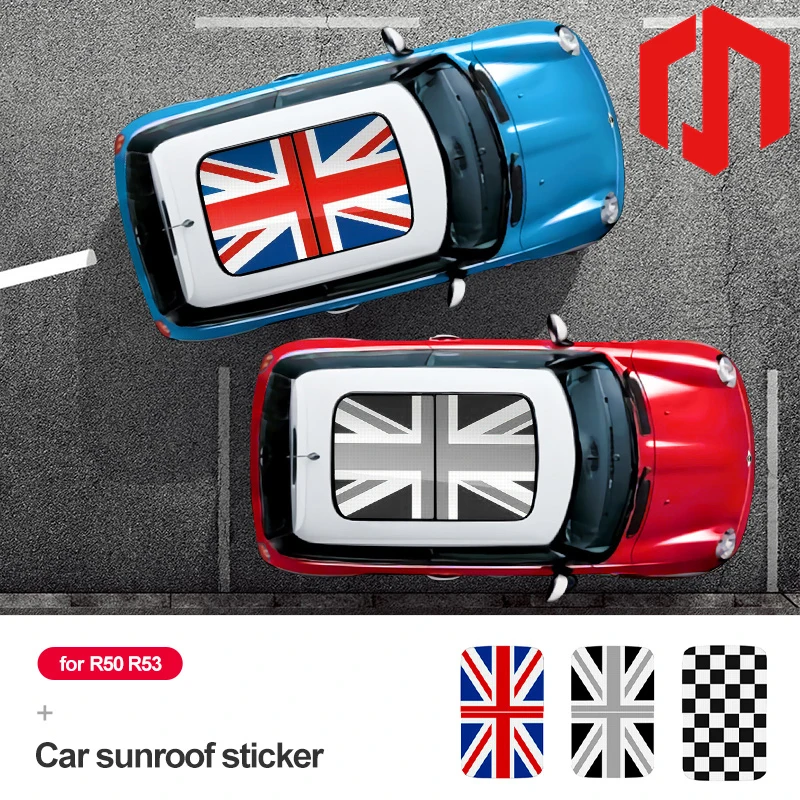 For-Mini-Cooper-R56-R60-F56-Car-Sunroof-Sticker-For-Vehicles-Shade-Roof ...