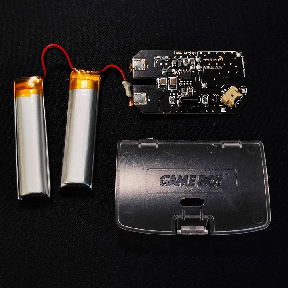 1800mAH-Dual-Lithium-Battery-Module-Rechargeable-For-GBC-no-need-to-cut ...