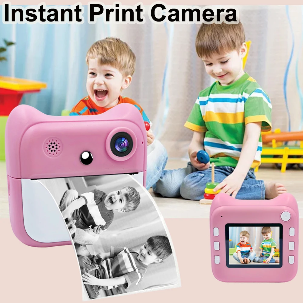 2-4inch-Kids-Instant-Camera-Thermal-Children-Digital-Cameras-for ...
