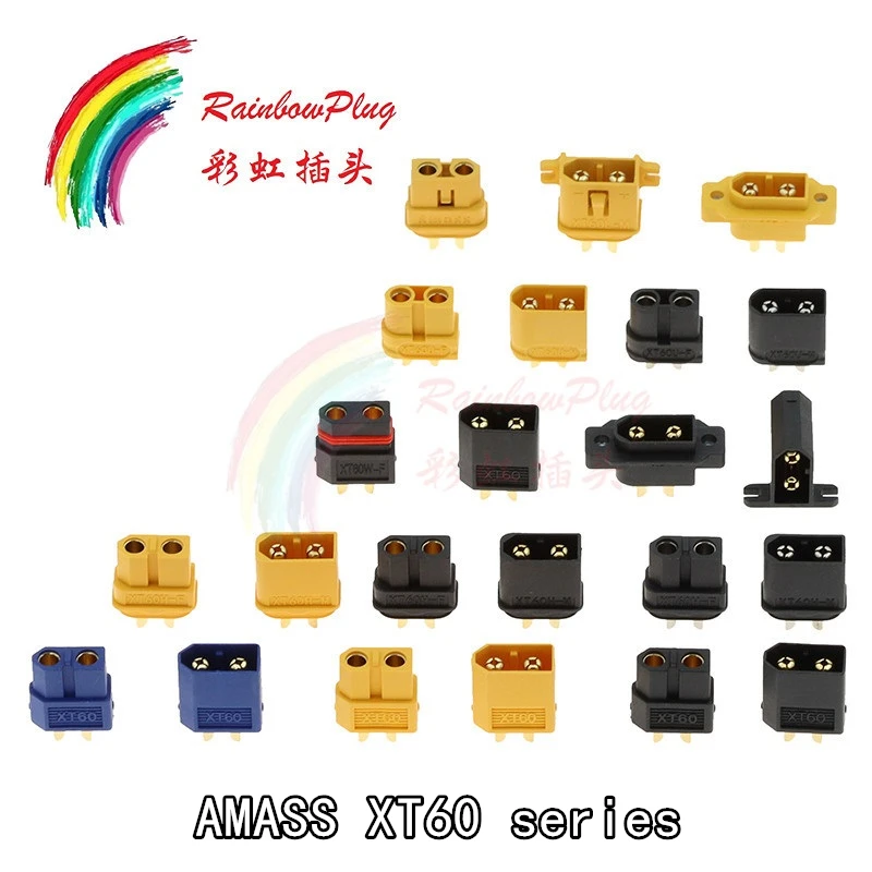 Amass XT60 Series XT60U XT60H XT60L XT60W XT60C - F/M Male Or Female ...