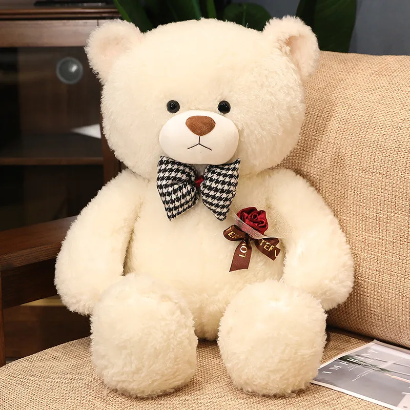 White Cute Bear Wallpaper