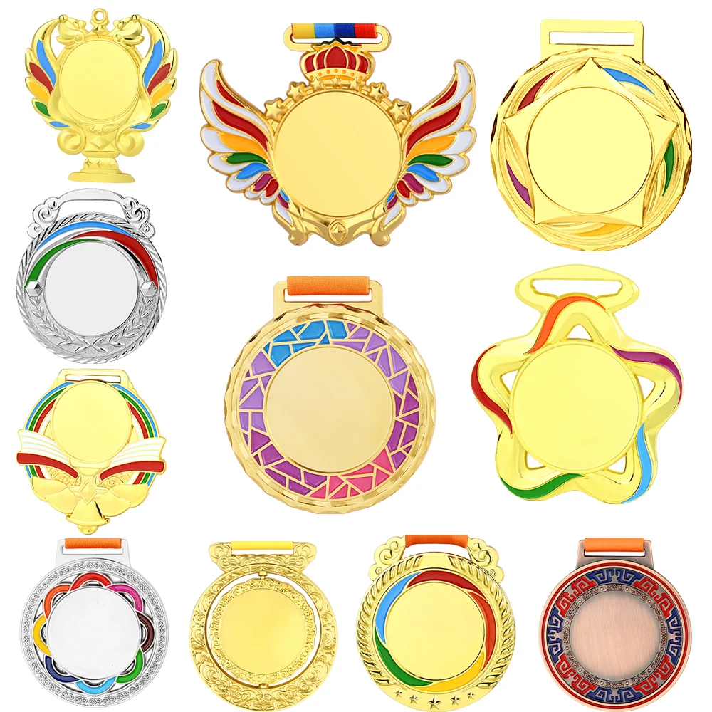 Generic Blank Medals Customize Metal Medal For Any Competition School ...