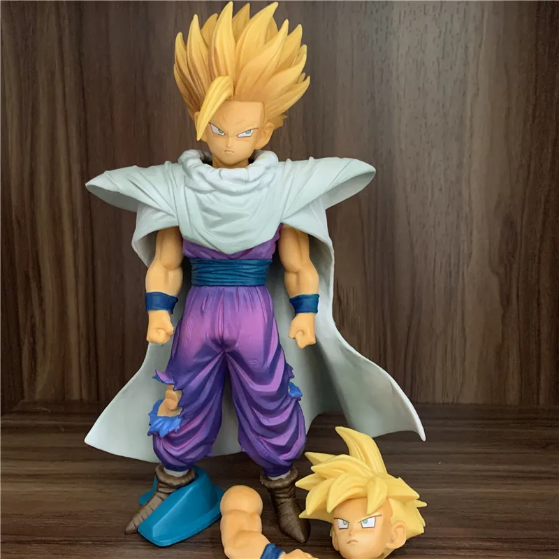 Anime Dragon Ball Z Figure Gohan Super Saiyan Head Change Ver. PVC ...