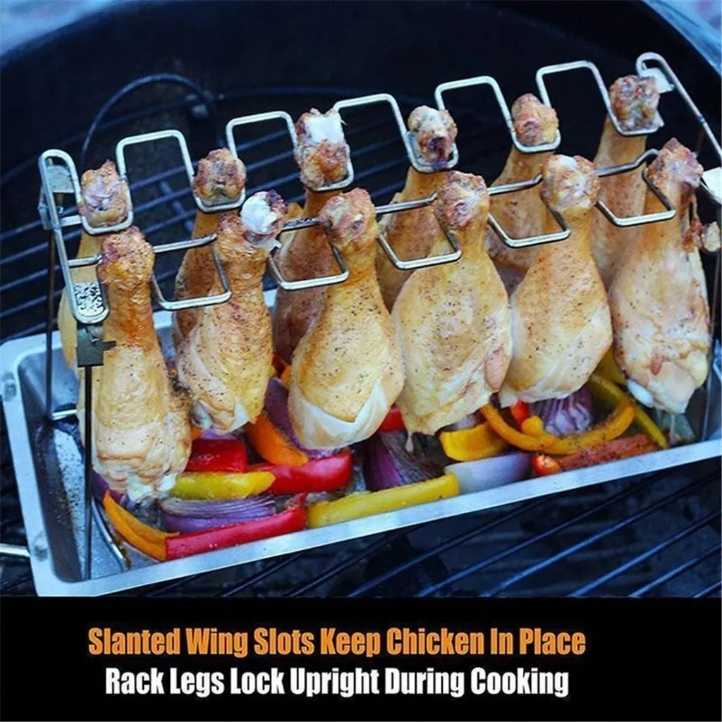 Folded-Roast-Rack-Roast-Chicken-Leg-Rack-Chicken-Wing-Leg-Rack-Grilling ...