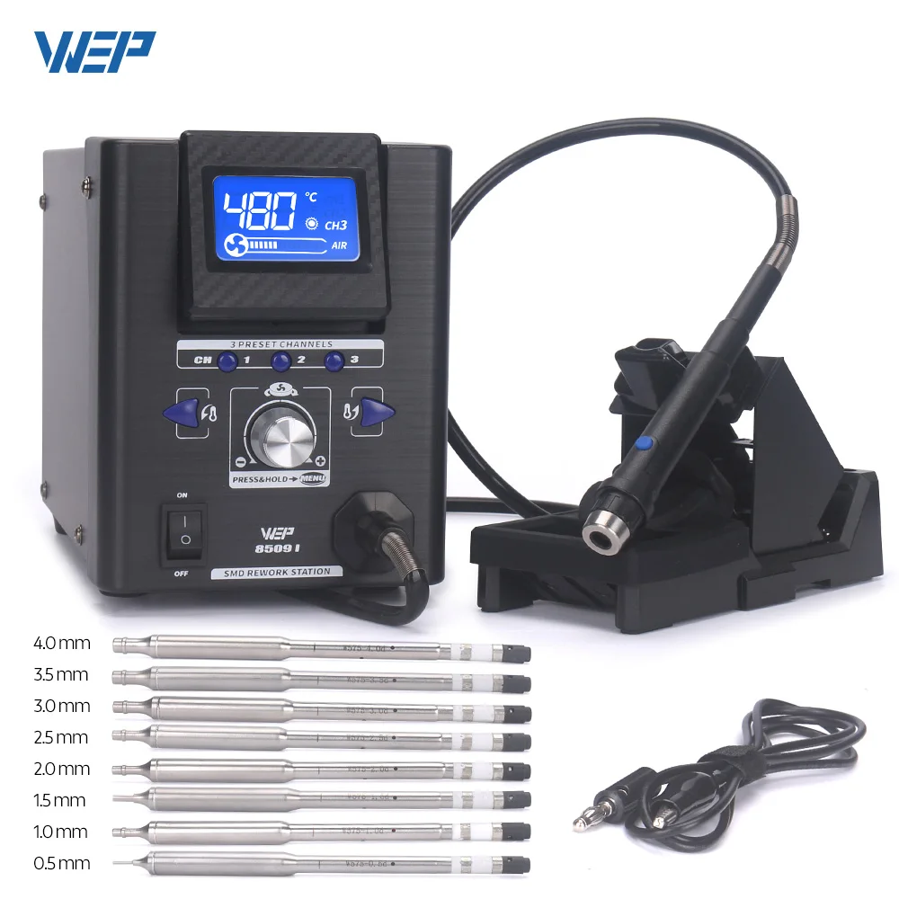 WEP-8509-I-Precision-Hot-Air-Soldering-Station-With-0-5mm-Nozzle-For ...