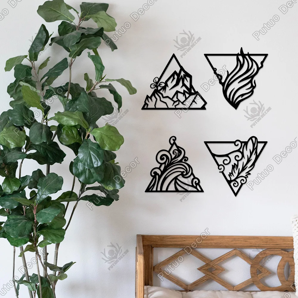 Four Elements Of Nature Symbols