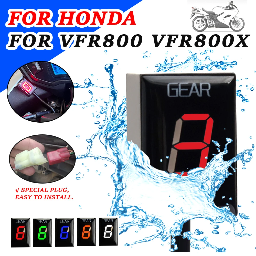Motorcycle-Accessories-Gear-Indicator-Display-Meter-For-Honda-VFR800 ...