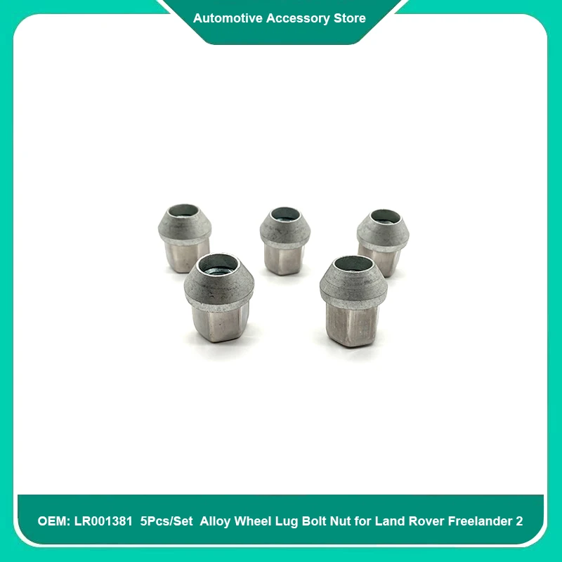 LR001381-5Pcs-Set-Alloy-Wheel-Lug-Bolt-Nut-for-Land-Rover-Freelander-2 ...