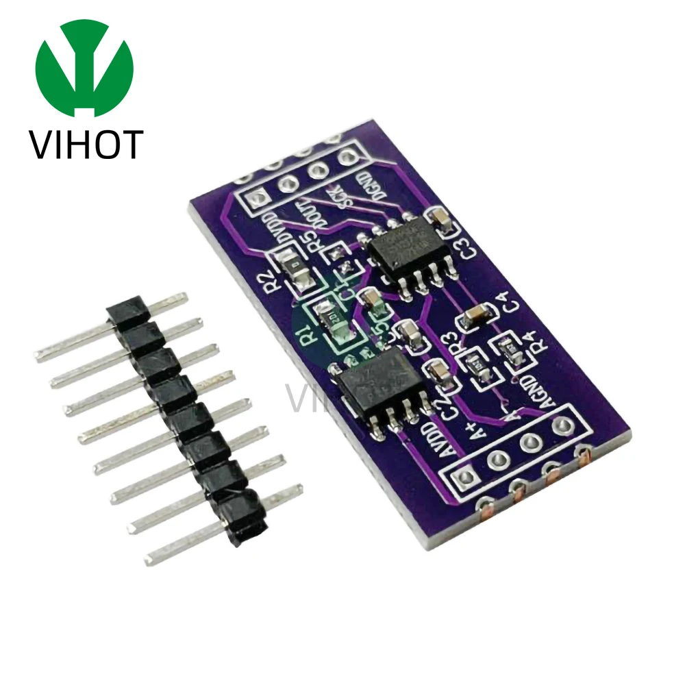 Cs1237 24 Bit Adc Module With Tl431 External Reference Chip On Board