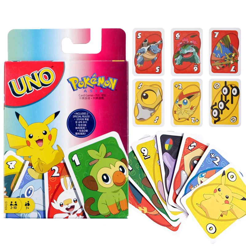 Um flip! Pokemon cartoon jogo de tabuleiro pikachu figura padrão ...