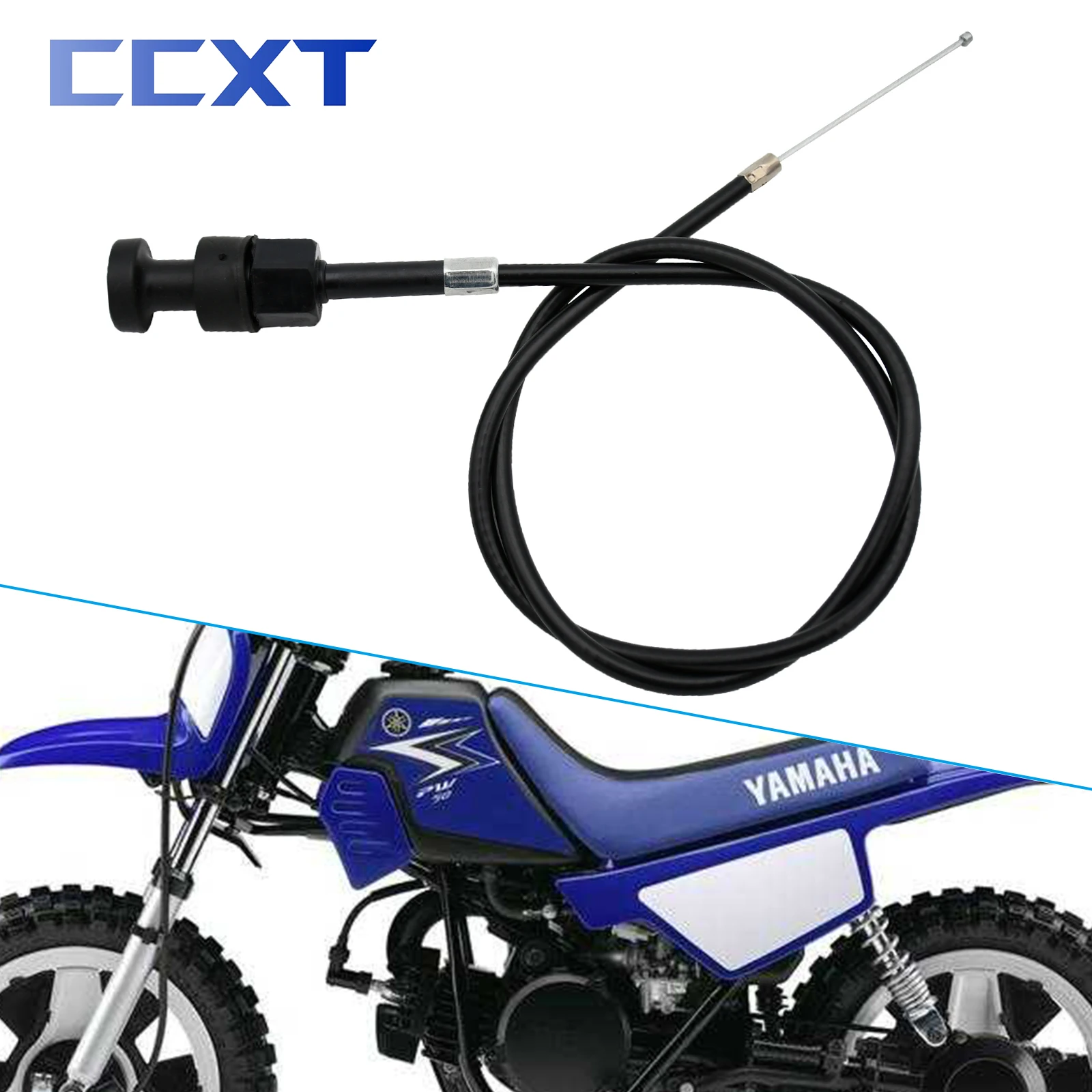 Dirt-Bike-Motorcycle-760mm-940mm-Damper-Cable-Pull-Choke-Cable-Throttle ...