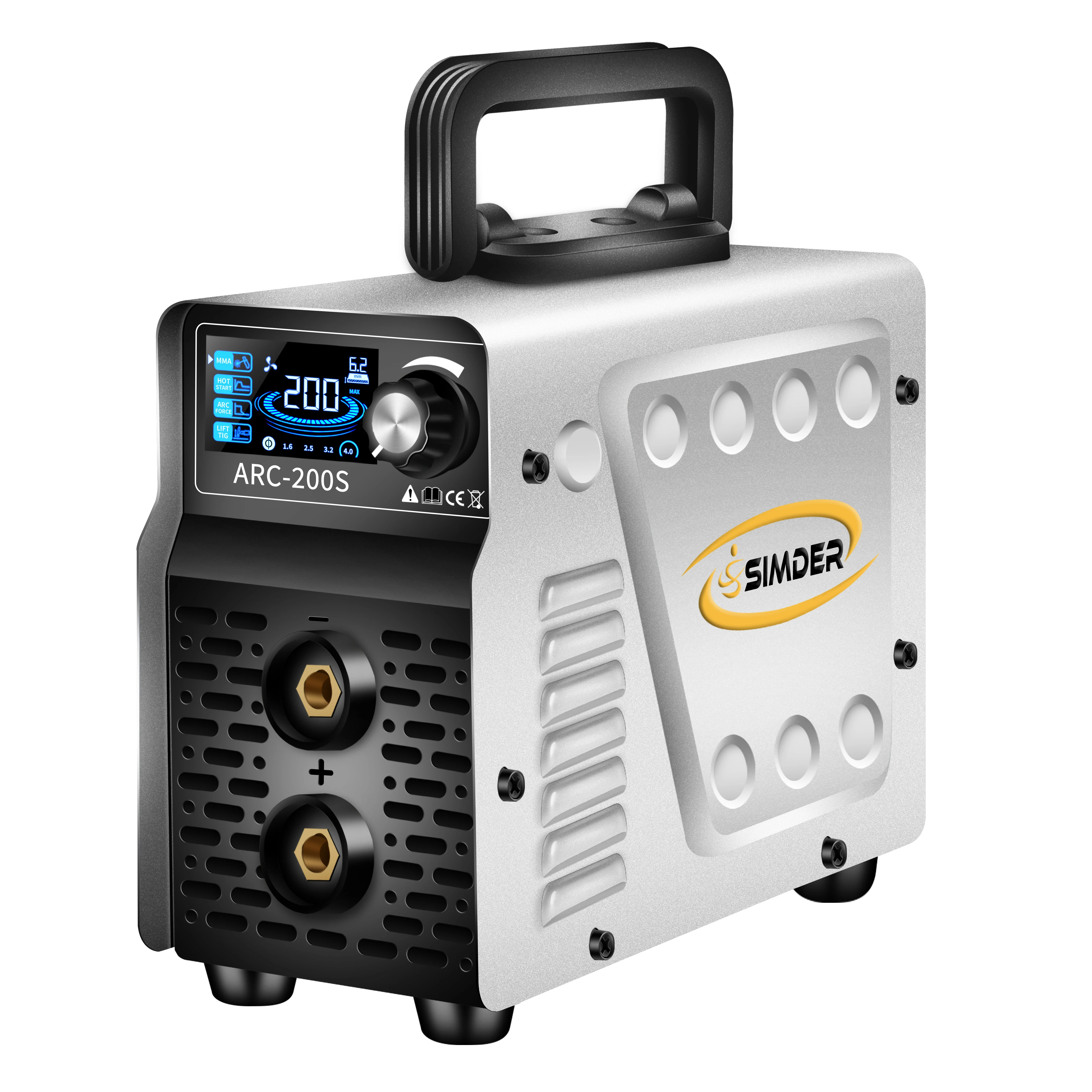 SSIMDER ARC Welder Machine Mini Inverter Welder 200SI 240v Hot Start ...