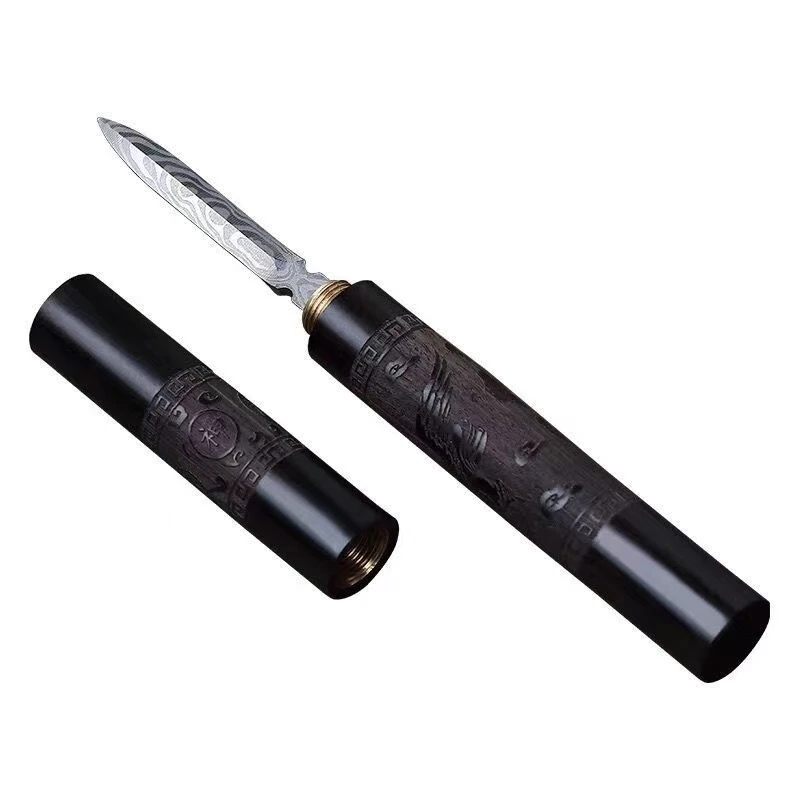 Steel Tea Accessories | Sandalwood Tea Knife | Damascus Tea Knife | Pu ...
