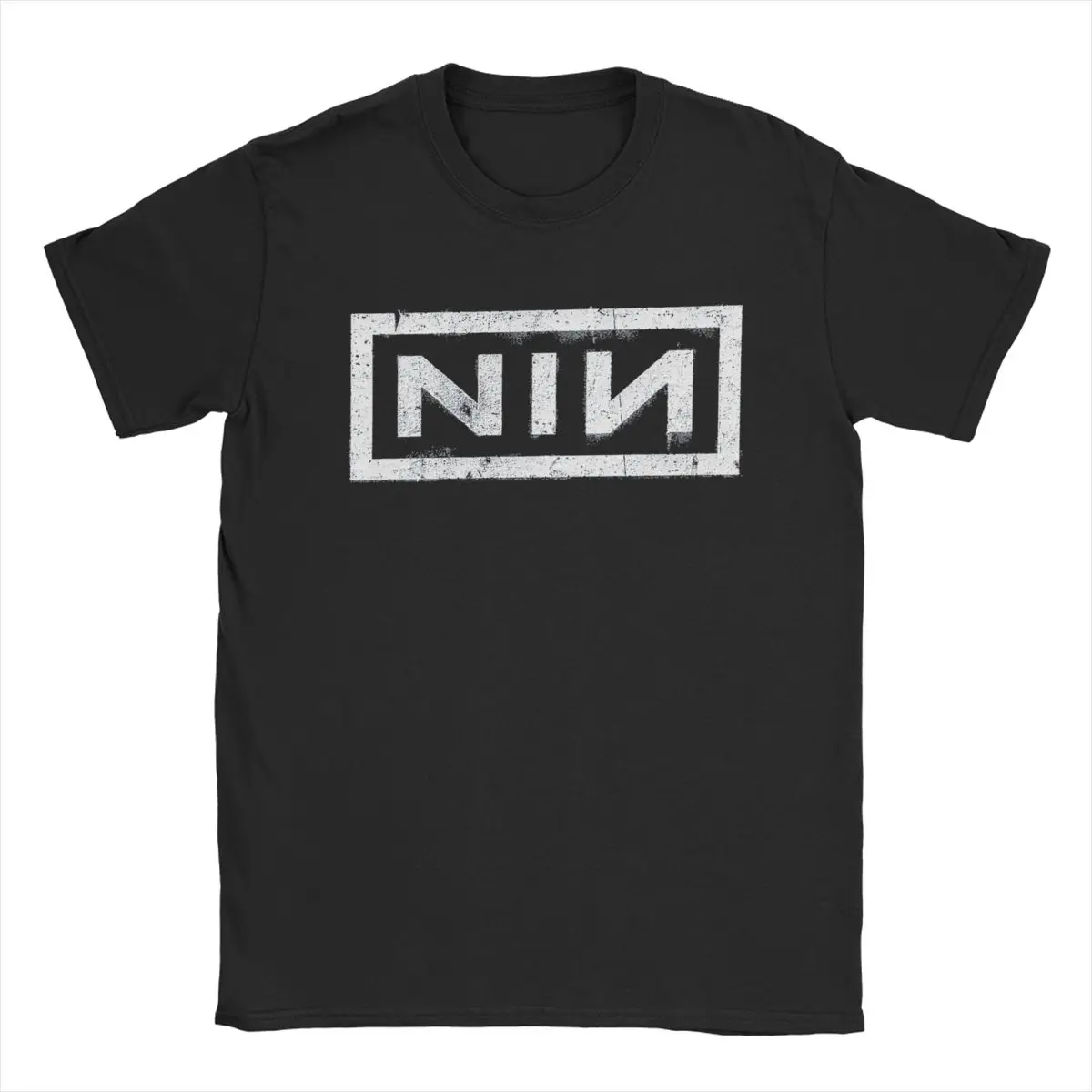NIN-Retro-Logo-Nine-Inch-Nails-T-Shirt-Men-Fashion-Cotton-Tee-Shirt ...