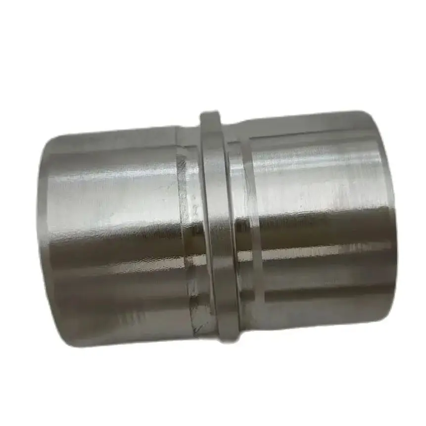 1-1/2 Inch Stainless Steel Satin Polished In-line Tube Connector 180 ...