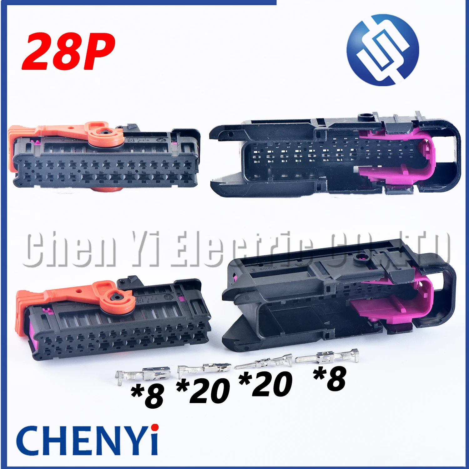 28 Pin Car body door connector harness plug 1K0937702C 1K0 937 702C ...