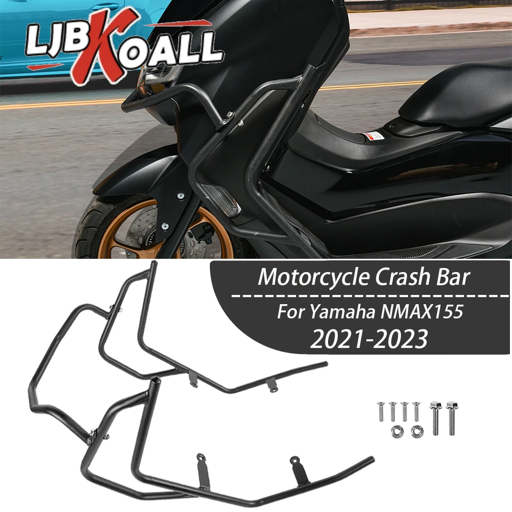 NMAX 155 Engine Guard Frame Crash Bars Bumper Protector For Yamaha ...
