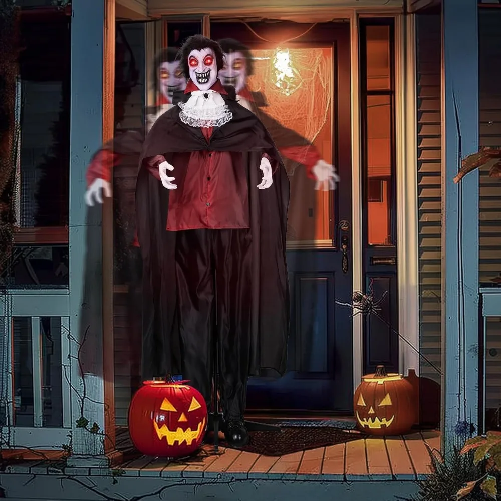 5-8FT-Halloween-Decorations-Animatronics-Talking-Outdoor-Decorations ...